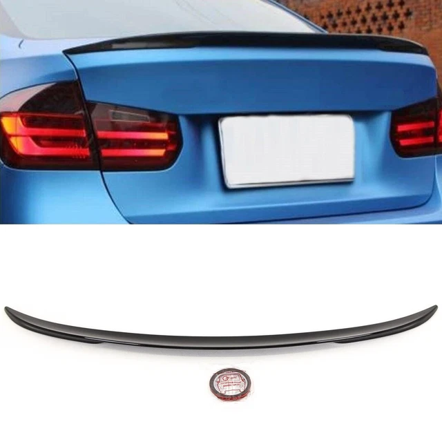 BMW 3 SERIES F30 F80 M3 M Performance Rear Trunk Boot Lip Spoiler Gloss ...