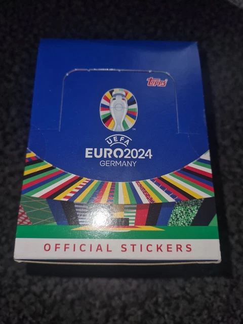 TOPPS UEFA EURO 2024 Germany Official Stickers. Full Box . £27.76 ...