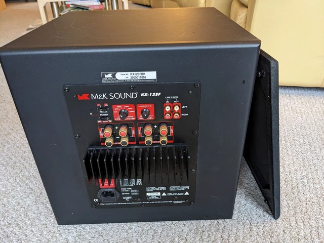 MILLER & KREISEL MK Sound KX-12SF Subwoofer. 450 Watts. 12 Inch Driver ...