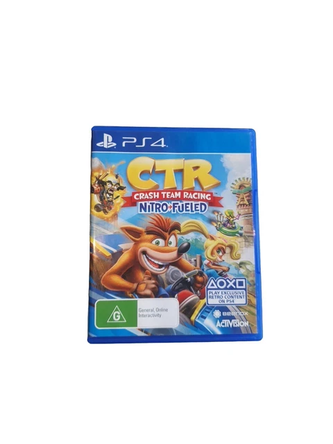 CTR CRASH TEAM Racing Nitro Fueled Complete Playstation 4 - PS4 ...