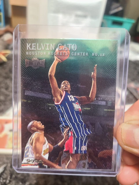 CARTE MÉTAL KELVIN Cato Skybox 1999-2000 NBA Houston Rockets EUR 1,64 ...