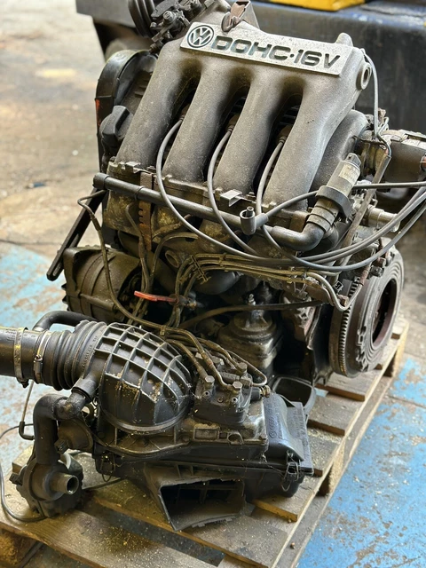VW GOLF MK2 1.8 16v KR Engine £400.00 - PicClick UK