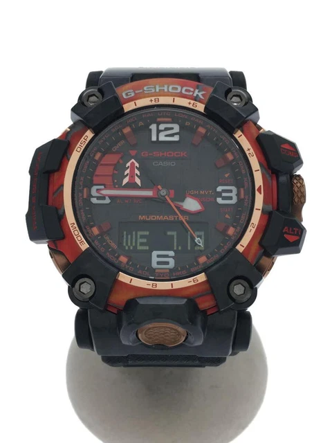 CASIO G-SHOCK MUDMASTER 40th Anniversary Flare Red Watch GWG-2040FR ...