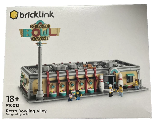 LEGO 910013 BRICKLINK: Retro Bowling Alley - Brand New and Sealed Rare ...