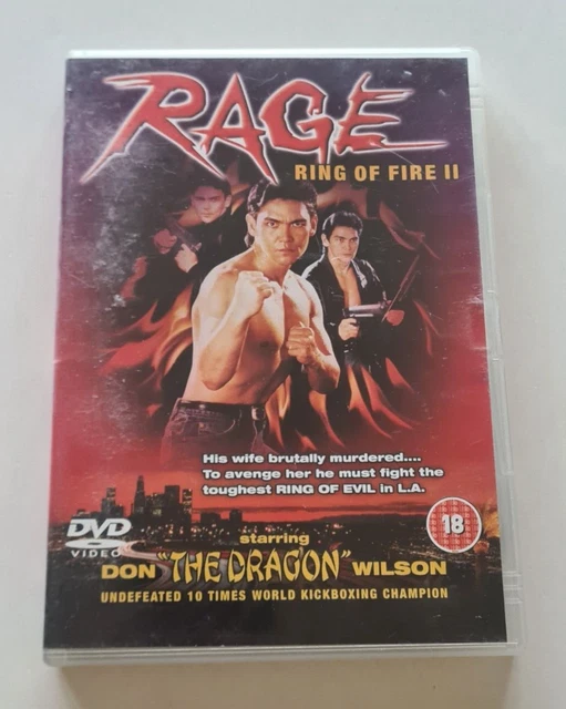 RAGE RING OF Fire II DVD Don The Dragon Wilson Maria Ford Ron Yuan Sy ...