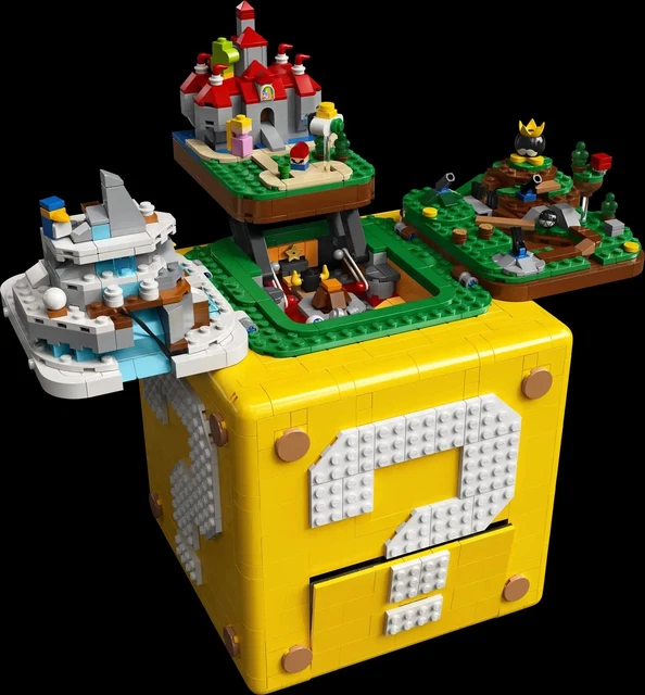 TERMINAL BLOCK SUPER Mario: Question Mark Block from Super Mario 64 ...