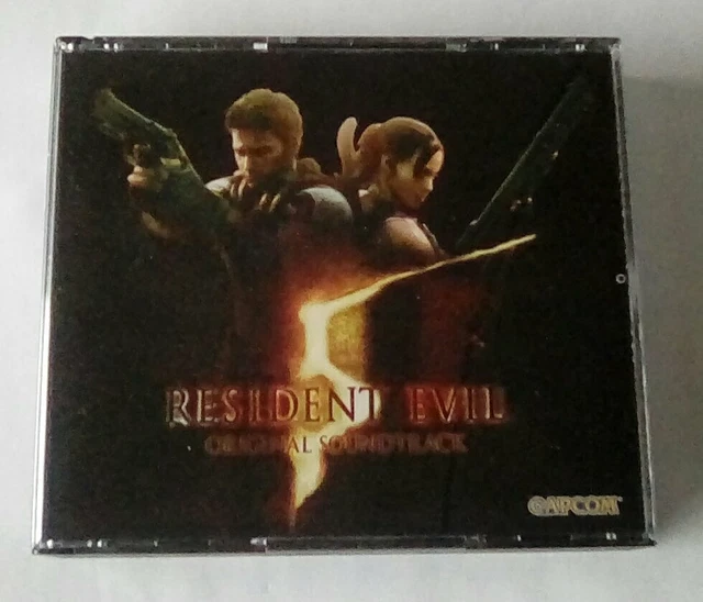 RESIDENT EVIL 5 colonna sonora originale OST Capcom set 3 CD rischio ...