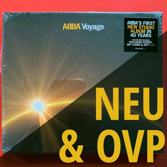 ABBA - VOYAGE - Limited Deluxe Box (CD, Poster, Stickers, Art Cards) - NEU & OVP EUR 8,99 ...