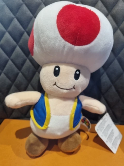 SUPER MARIO TOAD Plush All Star Collection (Officially Licensed by ...