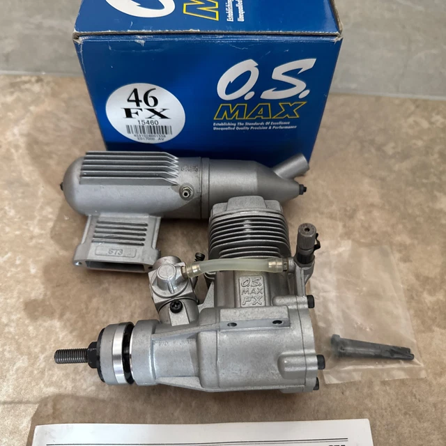 OS MAX 46FX RC Plane Engine 2 Stroke £78.72 - PicClick UK