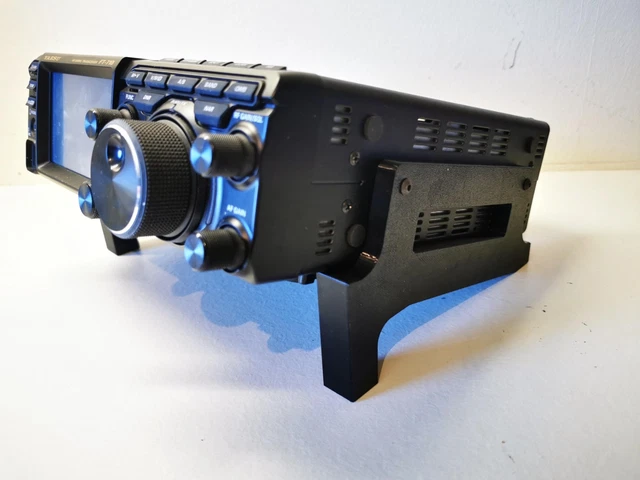 DESK STAND FOR Yaesu FT-710 FIELD AESS HAM Radio Mobile Desktop HF CB £ ...