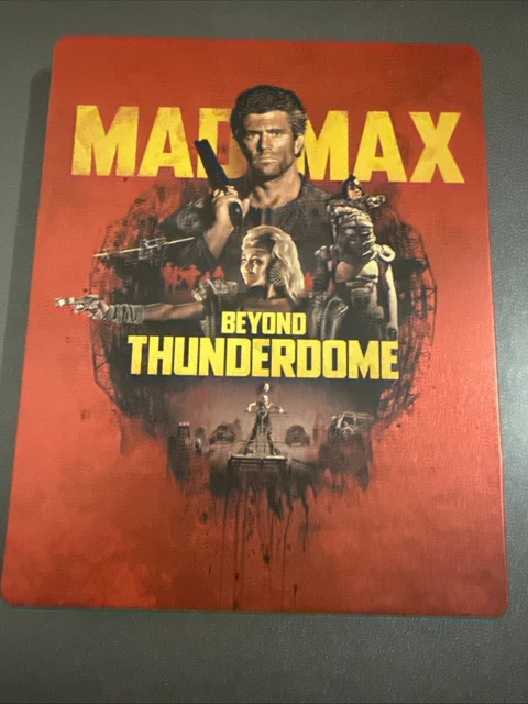 MAD MAX BEYOND Thunderdome -4K Ultra Hd + Blu-Ray- Steel-Book £27.91 ...