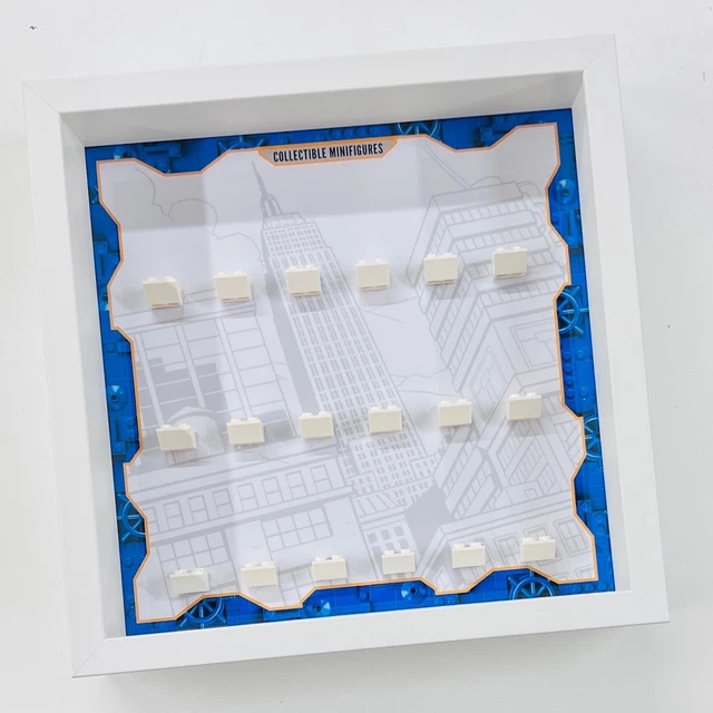 DISPLAY FRAME CASE for Lego ® DC Comics minifigures minifigs figures ...