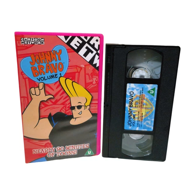 JOHNNY BRAVO - Vol. 1 (VHS, 2000) Cartoon Network - Rare £9.00 ...