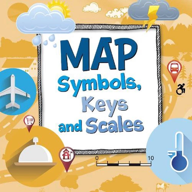 MAP SYMBOLS, KEYS and Scales by Susan Ahmadi Hansen Hardcover Book £25. ...