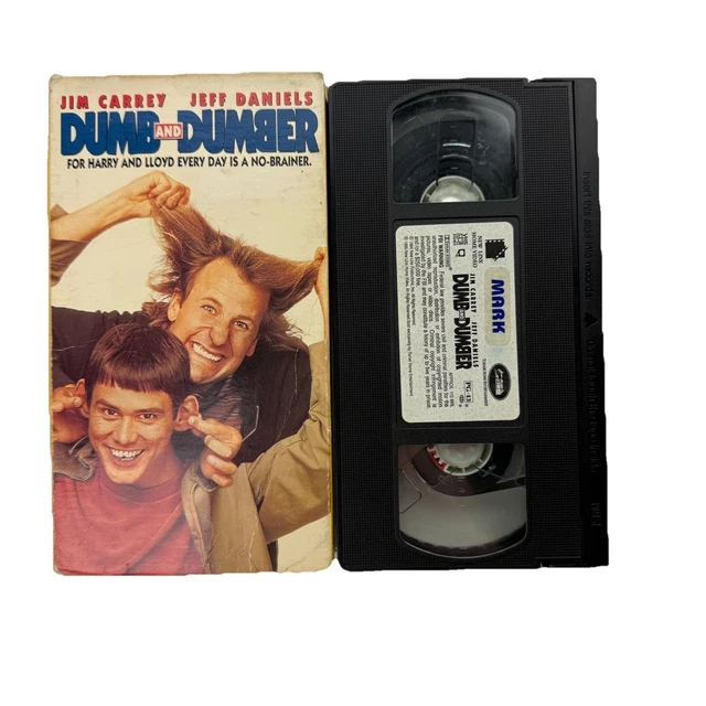 DUMB AND DUMBER VHS 1995 Movie Jim Carrey Jeff Daniels Comedy £8.87 ...