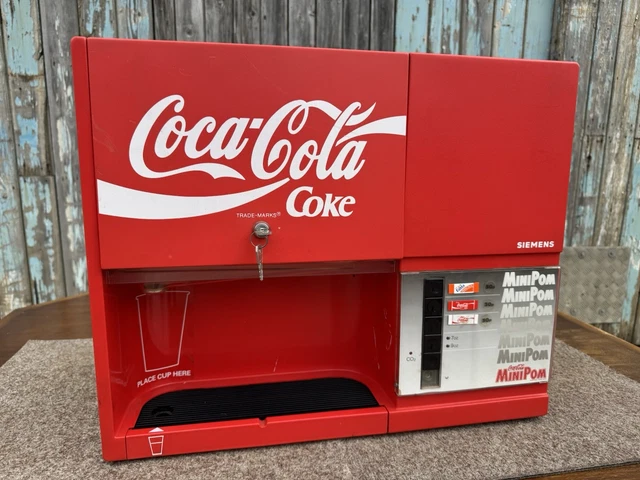 VINTAGE 80S/90S COCA-COLA Coke Machine Fully Working or for Display ...