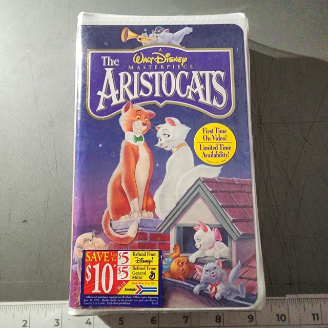 THE ARISTOCATS VHS Walt Disney Masterpiece Collection - Brand New Sealed VINTAGE £6.29 - PicClick UK