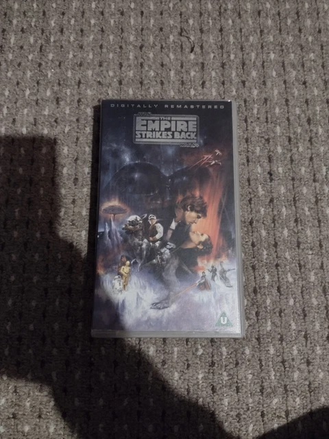 THE EMPIRE STRIKES Back Small Box VHS Tape £3.00 - PicClick UK