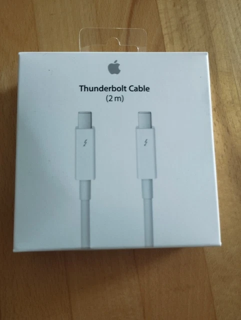 ORIGINAL APPLE THUNDERBOLT 2 Kabel 2m MD861ZM/A A1410 in OVP EUR 28,50 ...