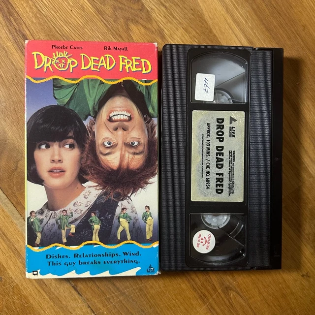 DROP DEAD FRED VHS 1991 Comedy Original Release Live Home Video $14.87 ...