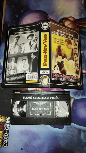 VHS PARIS NEW York Rene Chateau K7 video cassette Gaby Morlay Michel Simon Miran EUR 20,00 ...