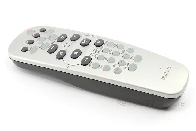 VÉRITABLE TÉLÉCOMMANDE SYSTÈME Philips Micro Hi-Fi MC-M7 MC-M8 MCM7 MCM8 EUR 27,39 - PicClick FR