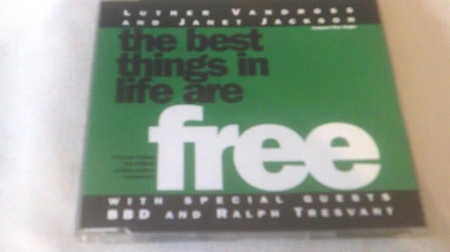 LUTHER VANDROSS & Janet Jackson - Best Things In Life Are Free - Single ...