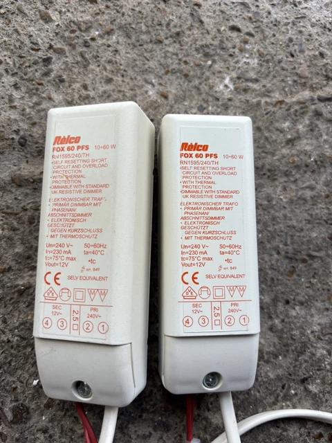 RELCO FOX PFS 60 Transformer 10-60w Transformer £5.92 - PicClick UK