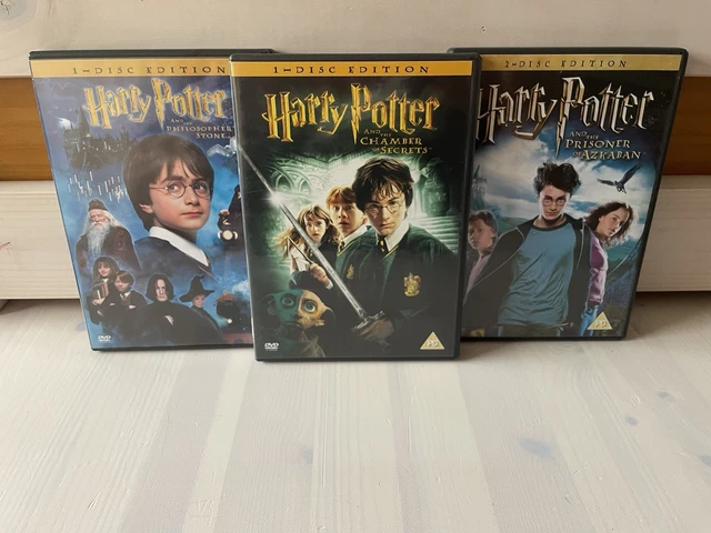 HARRY POTTER DVD Box Set 1-8 Complete Collection DVDs & Artwork Only ...