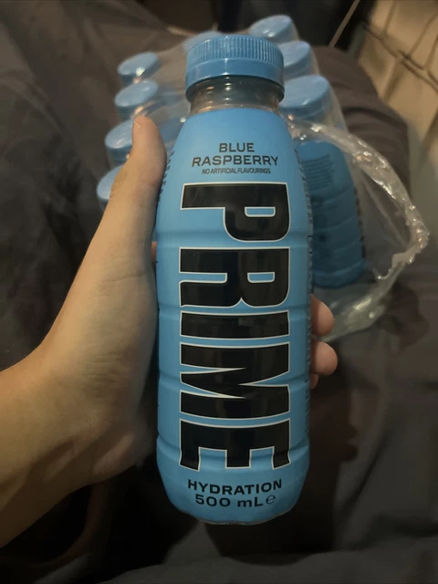PRIME HYDRATION ENERGY Drink - Blue Raspberry, 500ml £13.50 - PicClick UK