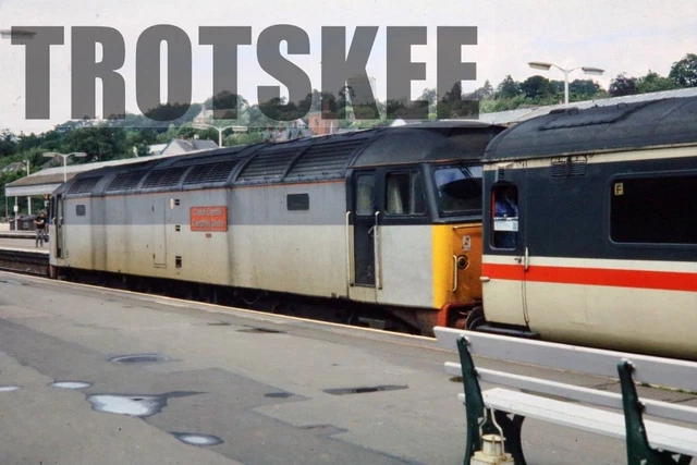 35MM SLIDE BR British Railways Diesel Loco Class 47 47615 Exeter 1990 ...