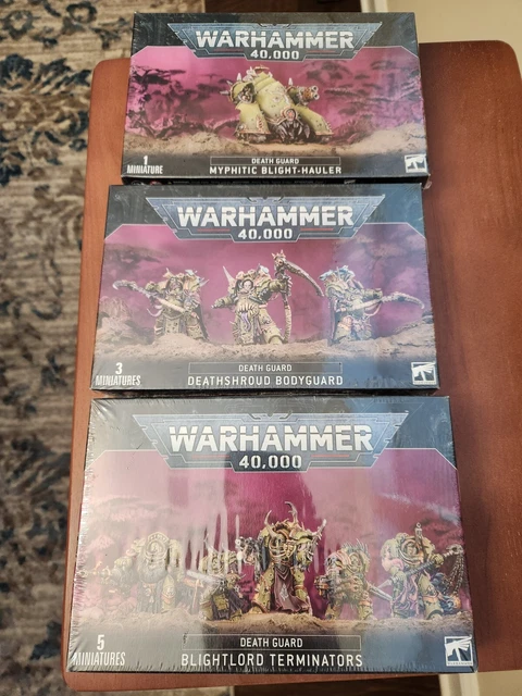 DEATH GUARD. MYPHITIC Blight Hauler. Blightlord Terminators ...