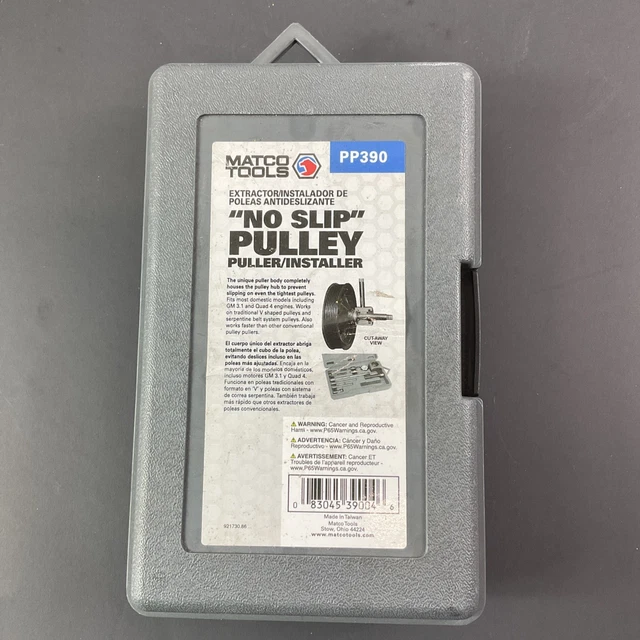 MATCO TOOLS NO-SLIP Pulley Puller / Installer PP390 $31.05 - PicClick CA