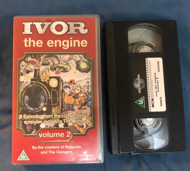 THE COMPLETE IVOR the Engine, Video PAL Tape - [8 Episodes] [VHS] £14. ...