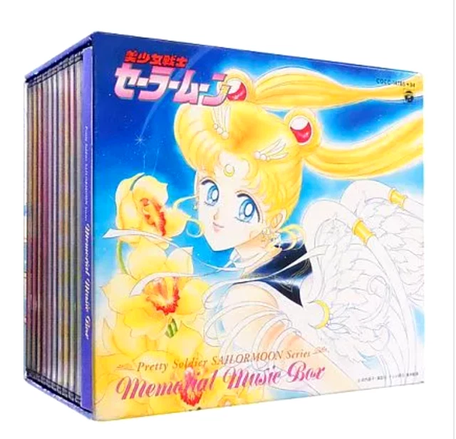 SAILOR MOON SERIES Memorial Music Box CD 10 disc soundtrack Anime Japan ...