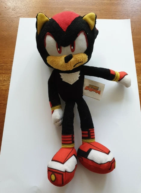 RARE SONIC BOOM: 8 Inch Shadow The Hedgehog Plush Toy Tomy 2015 Uk Rare ...