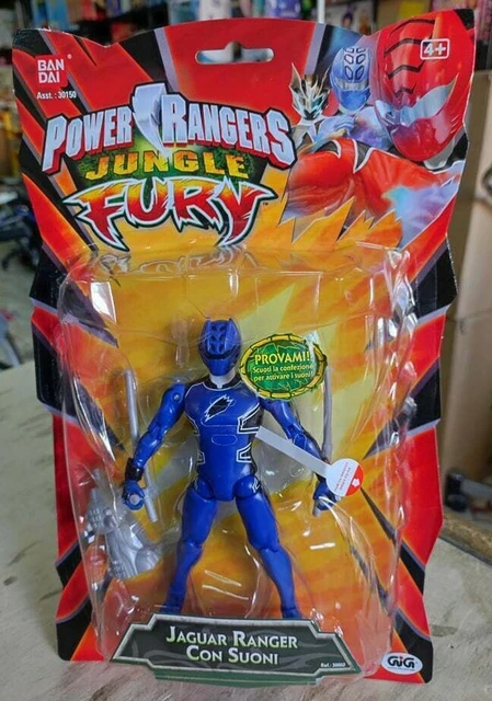 POWER RANGERS JUNGLE Fury Jaguar Ranger Con Suoni EUR 39,90 - PicClick IT