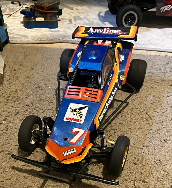 TAMIYA HORNET 1/10 Vintage 2WD Electric Brushed RTR Off-Road Buggy £83. ...