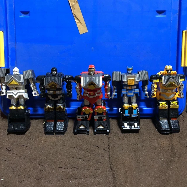 POWER RANGERS ALIEN Ninja Kakuranger pradera Megazord 5set Bundle Bulk ...