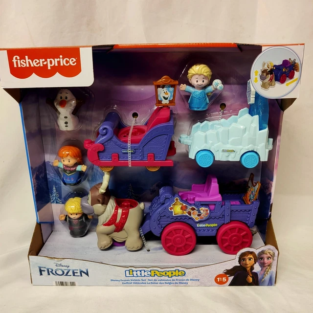 FISHER PRICE LITTLE People Disney Frozen Vehicle Set £52.99 - PicClick UK