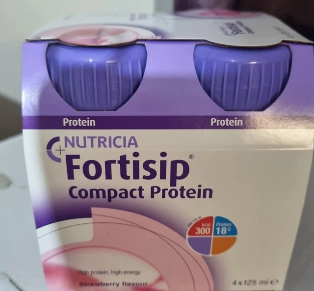 ** NUTRICIA FORTISIP Compact Protein Drink PEACH -MANGO - 125ml(6x Pack ...