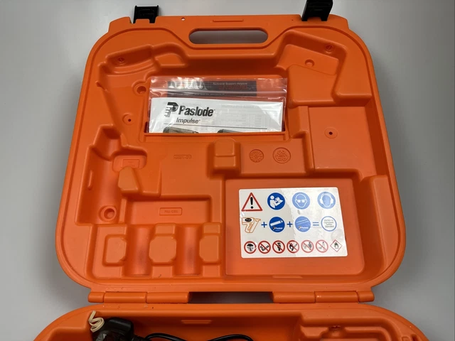 PASLODE IM65A F16 Cordless Nail Gun - W/Case, Battery & Charger - £289. ...