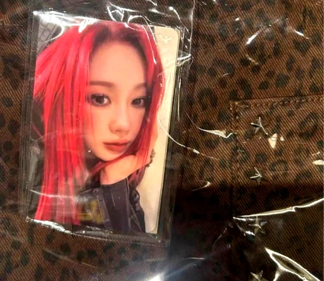 AESPA GISELLE DIRTY Work POP-UP Official MD HOBO BAG with Photo Card ...