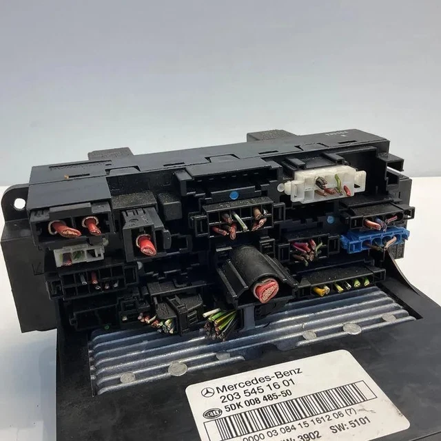 MERCEDES-BENZ C W203 Fuse Box Module 2035451601 2.20 Diesel 110kw 2005 ...