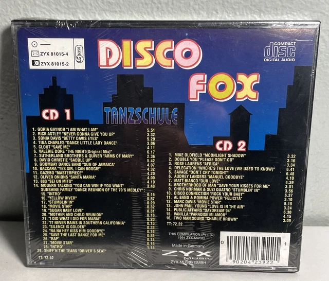 DISCO DISCO - HITS OF THE 80s /2CD ZYX 2007 (GERMANY) CARRARA DEN ...