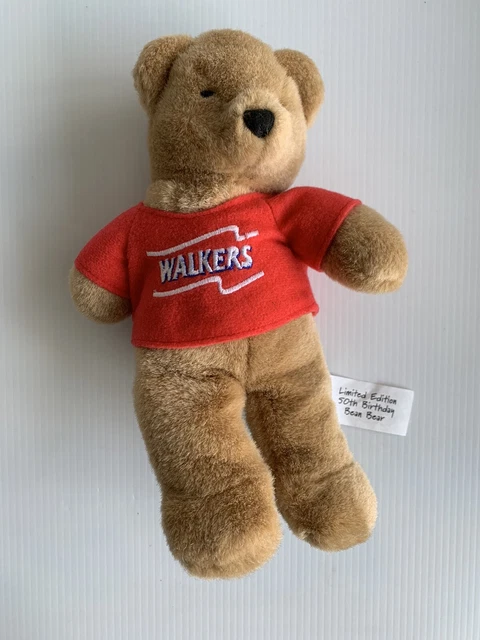 WALKERS CRISPS 50TH Anniversary Limited Edition Teddy Bear- Collectable ...