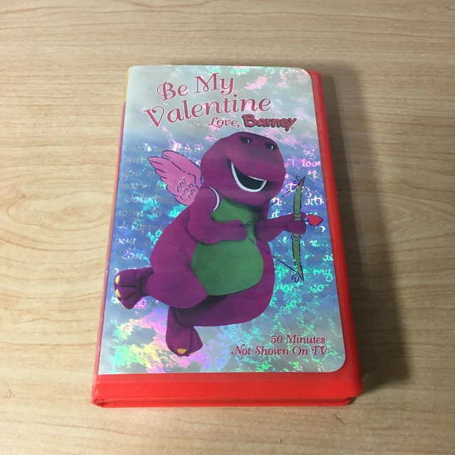 BARNEY - BE My Valentine - Love, Barney (VHS, 2000) £3.74 - PicClick UK
