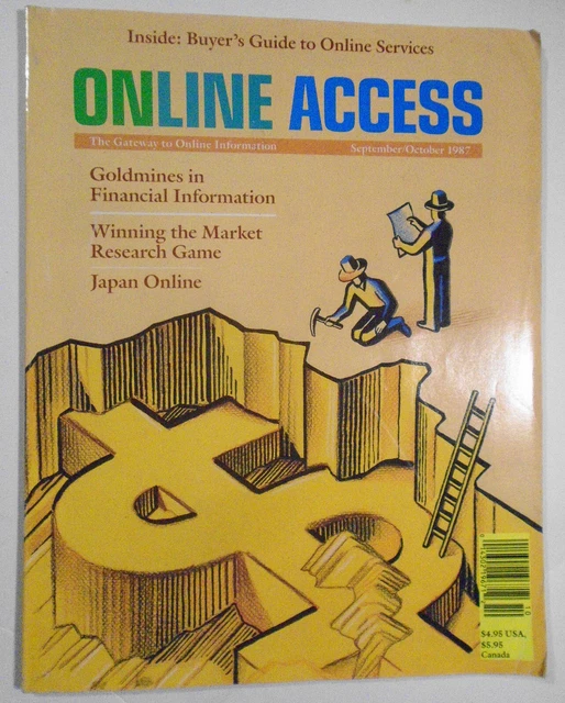 ONLINE ACCESS MAGAZINE September/October 1987 - Buyer's Guide ...