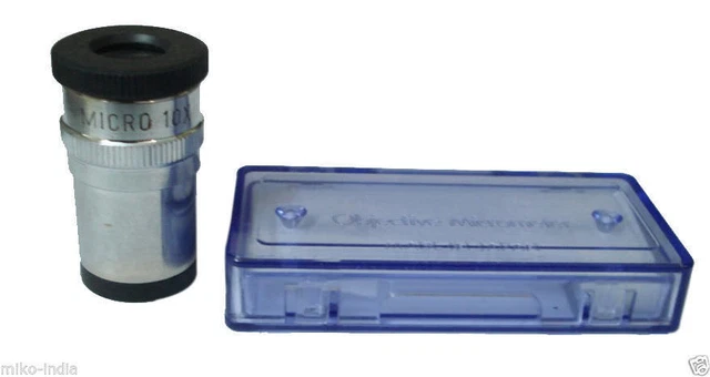 MICROSCOPE 10 MICRON Calibration Micrometer Stage& Measuring Scale ...